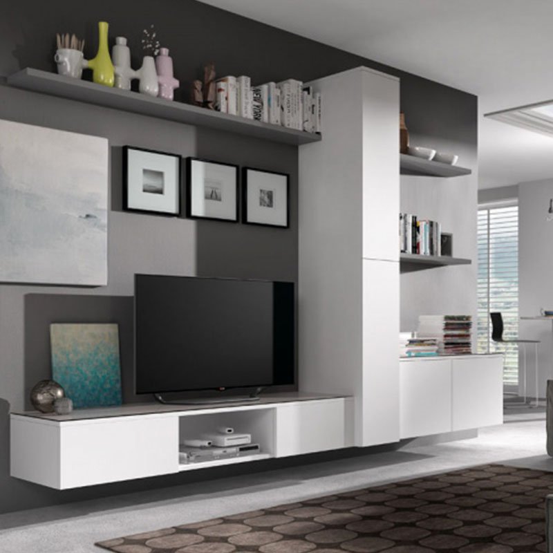 Swift and Wave modern wall cabinets | Global Furniture